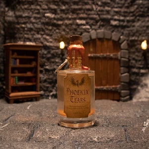 Phoenix Tears, Colour-changing Potion, Handmade Replica Bottle ...