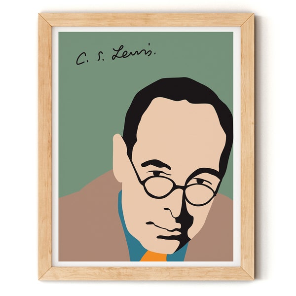 Cs Lewis Poster - Etsy
