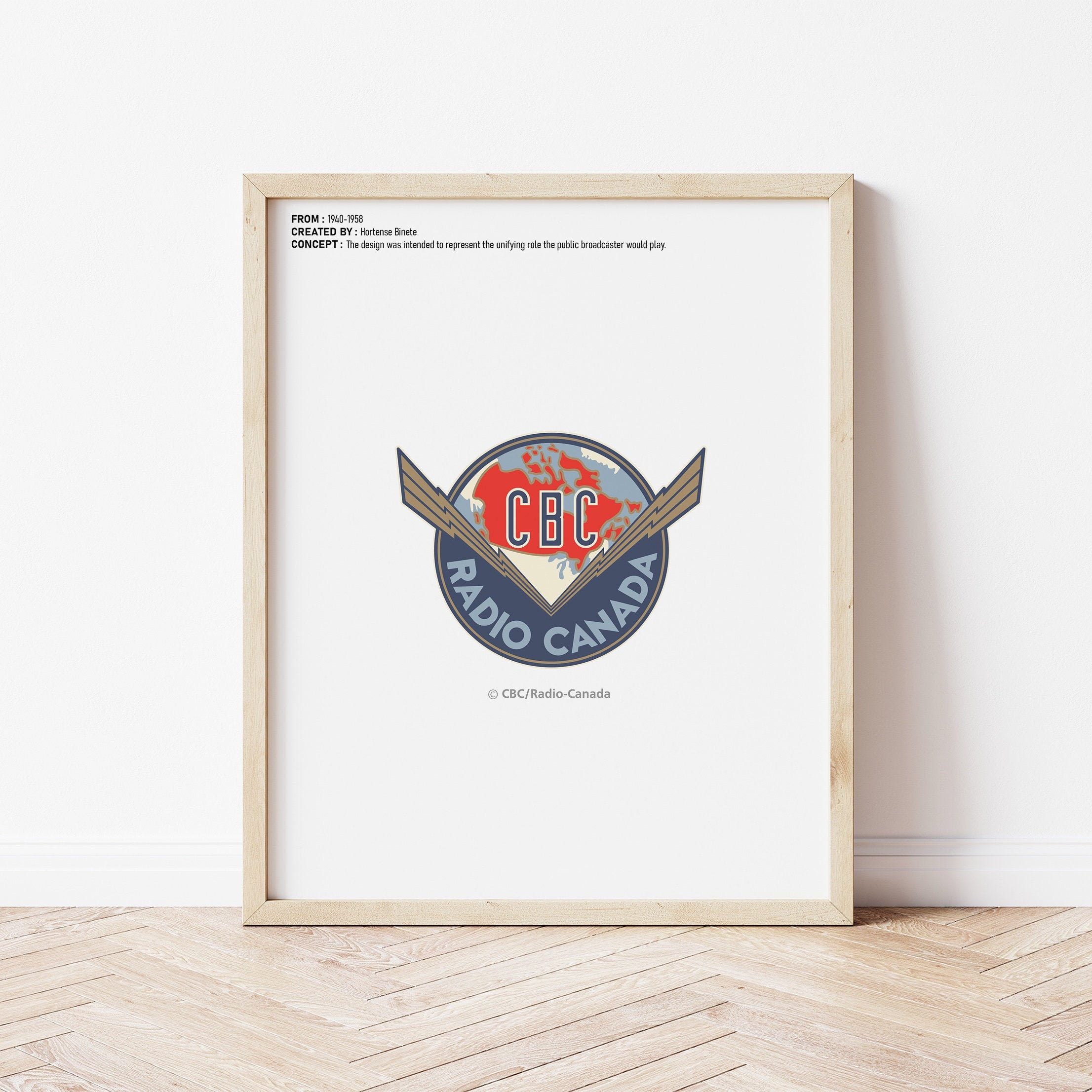 CBC Retro Logo Poster Iconic CBC Logo Print Classic Print - Etsy Canada