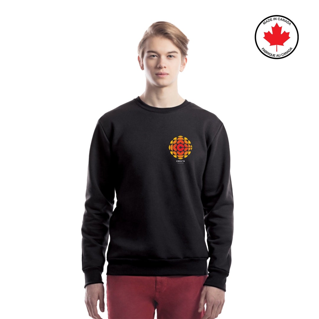 Made in Canada CBC 1974 Logo Classic Sweatshirt, Unisex Crewneck ...