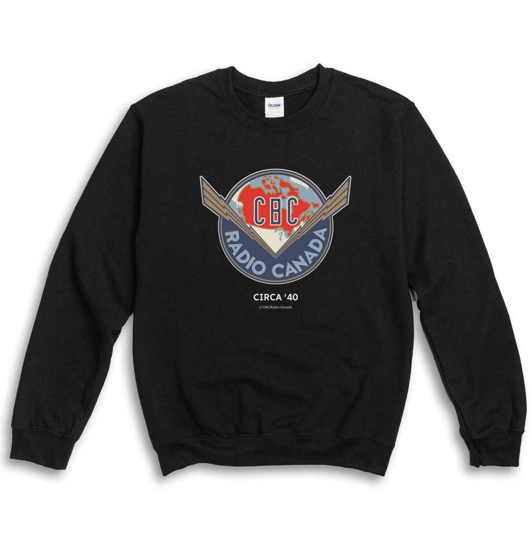 CBC Sweater With 1940 Logo , Retro CBC Sweaters , CBC Classic Unisex ...