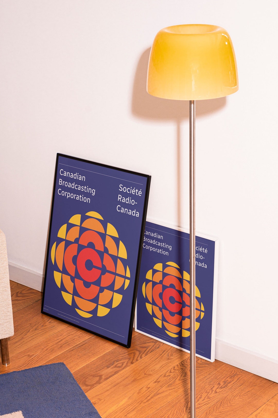 CBC Retro Logo Poster, Iconic CBC Logo Print, Classic Print Created by ...