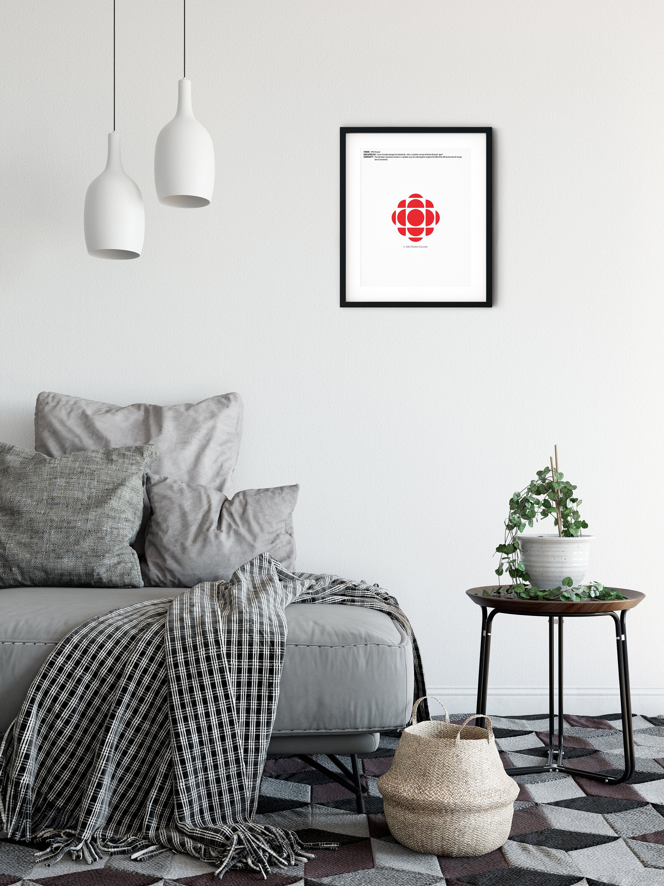 CBC logo poster iconic CBC logo print classic print Present | Etsy