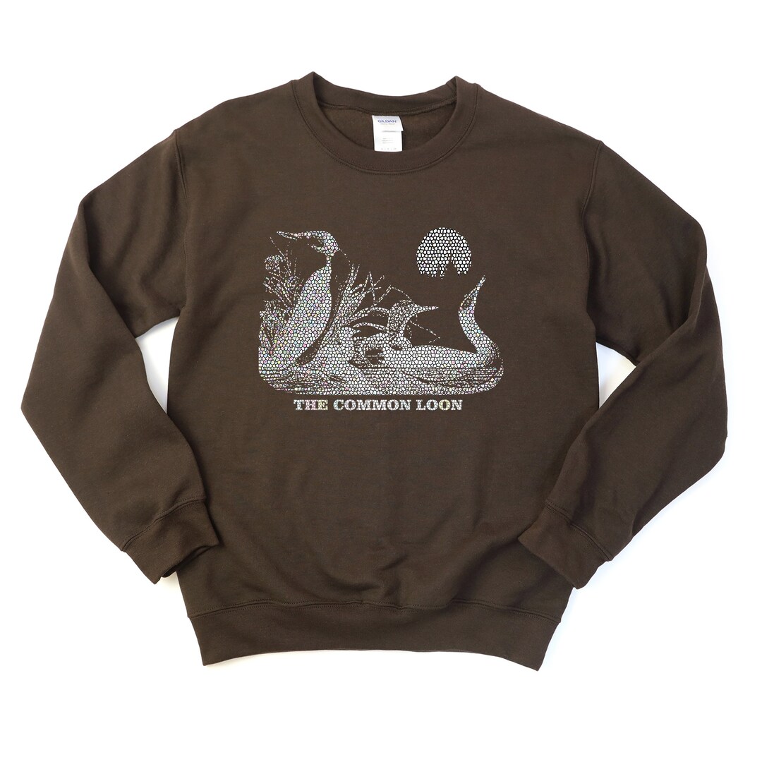 Vintage Style Canada Loon Sweater, Nature Retro Style Sweater, Vintage ...