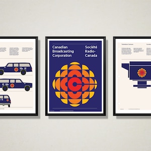 CBC Retro Logo Camera Poster, Iconic CBC Logo Print, Classic Print ...