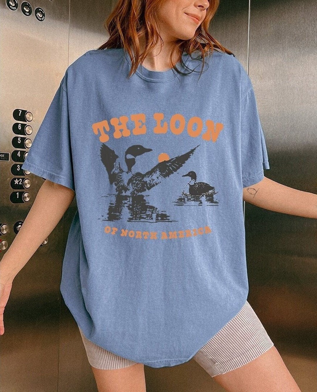 The Loon of North America T Shirt, Loon Tee. Vintage Loon Tee Designs ...