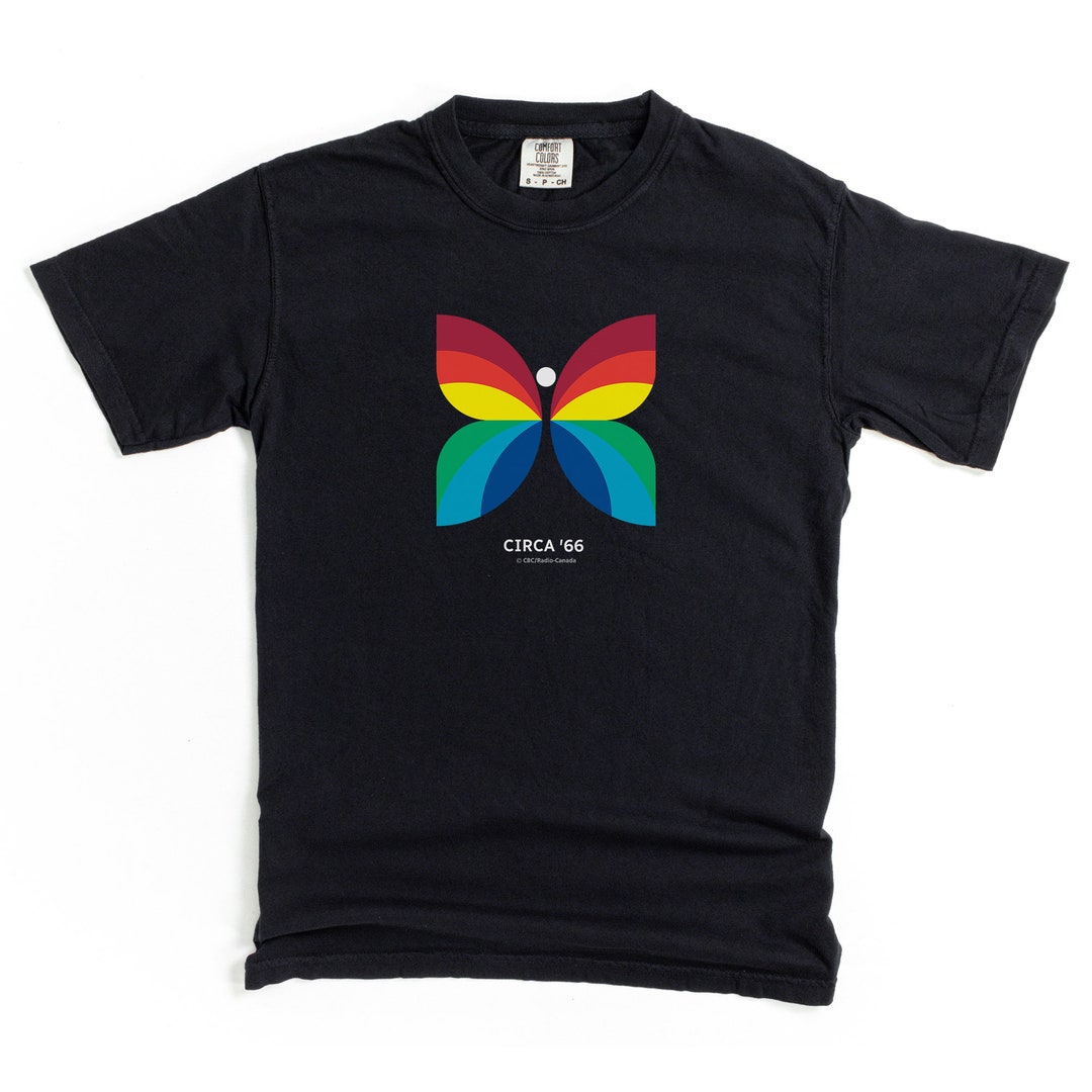 CBC 1966 Logo Classic T-shirt, Comfort Colours Butterfly Tee, Vintage ...
