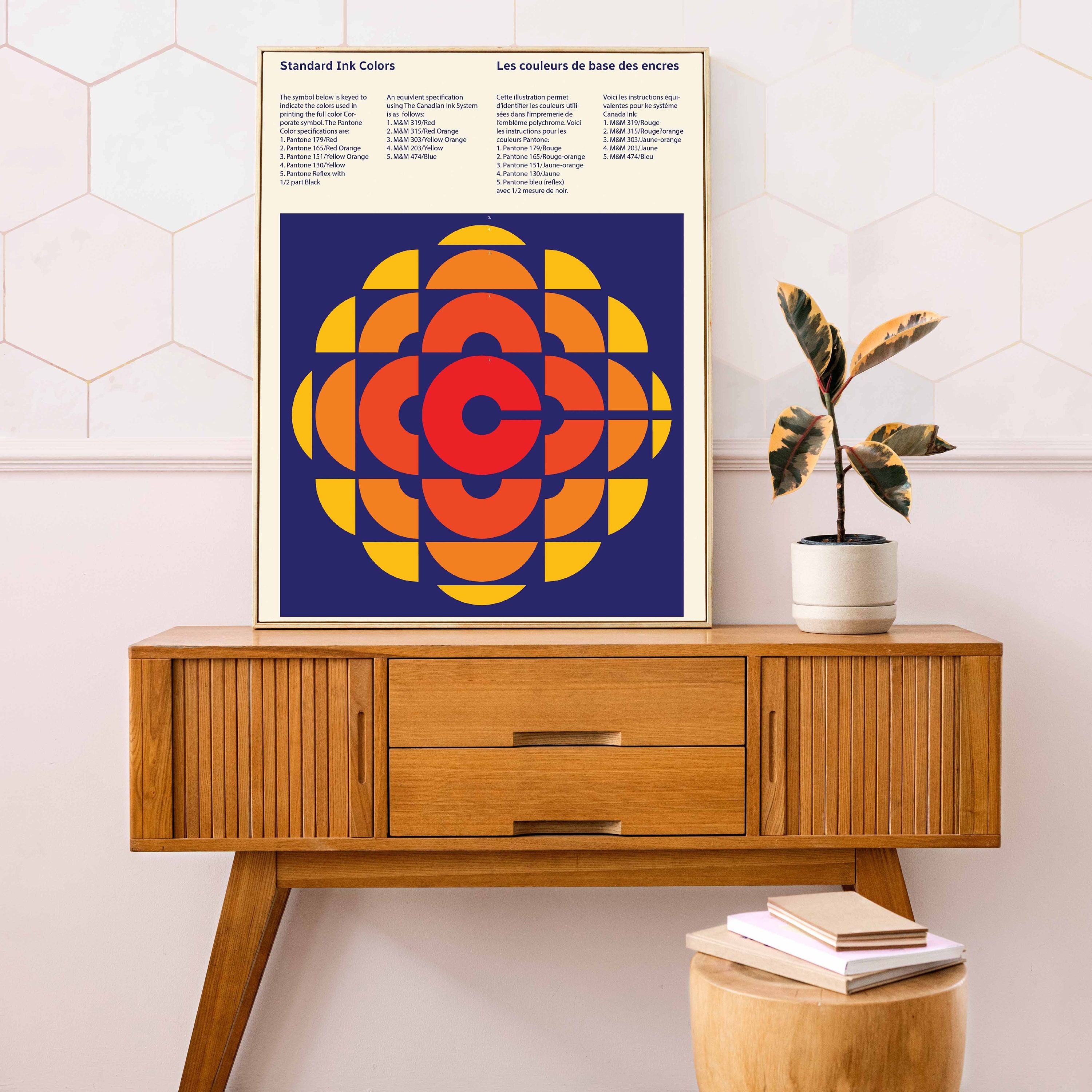 CBC Design Manual Logo Poster CBC Design Manual Logo Print - Etsy Canada