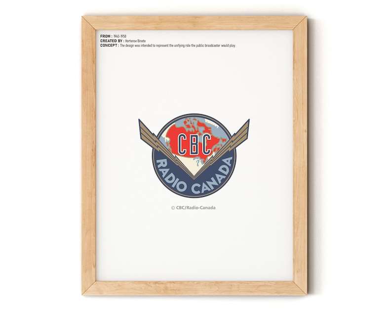 CBC Retro Logo Poster Iconic CBC Logo Print Classic Print - Etsy Canada