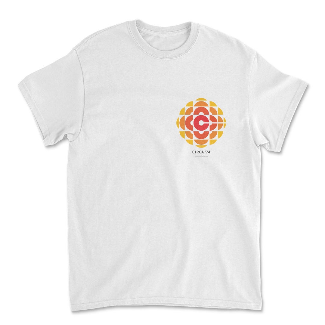 Retro CBC Logo T-shirt: Iconic Canadian Design - Etsy