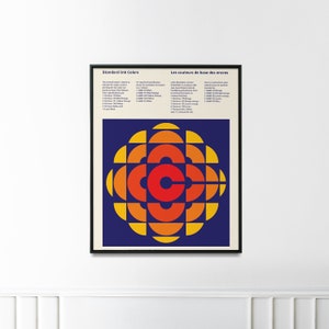 CBC Design Manual Logo Poster, CBC Design Manual Logo Print, Classic ...