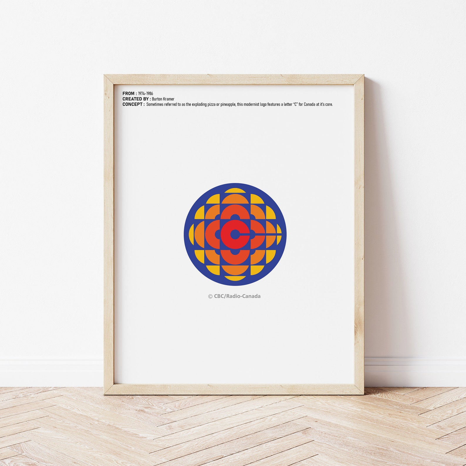 CBC Retro Logo Poster Iconic CBC Logo Print Classic Print - Etsy Canada
