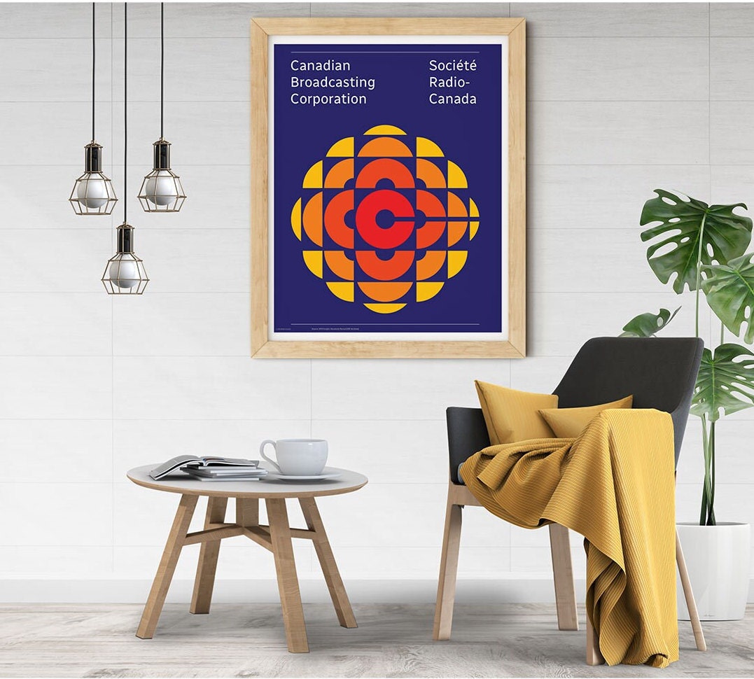 CBC Retro Logo Poster Iconic CBC Logo Print Classic Print - Etsy Canada