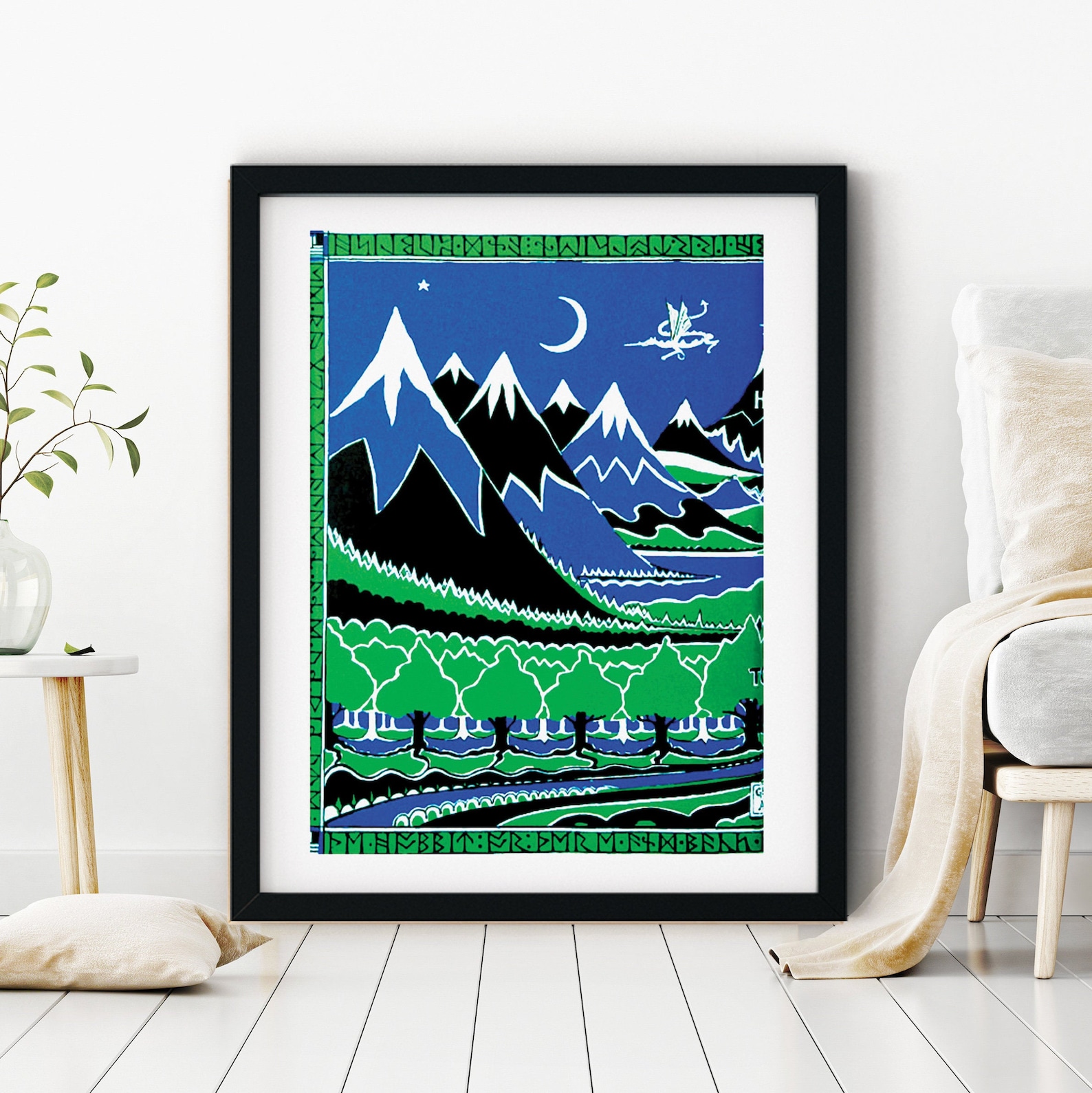 The Hobbit Poster J.R.R. Tolkien Tolkien Tolkien Book - Etsy