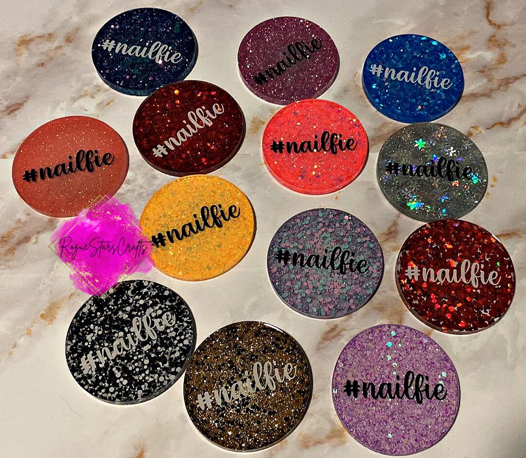 Mystery Custom Glitter Nailfie Disc!!! - Etsy