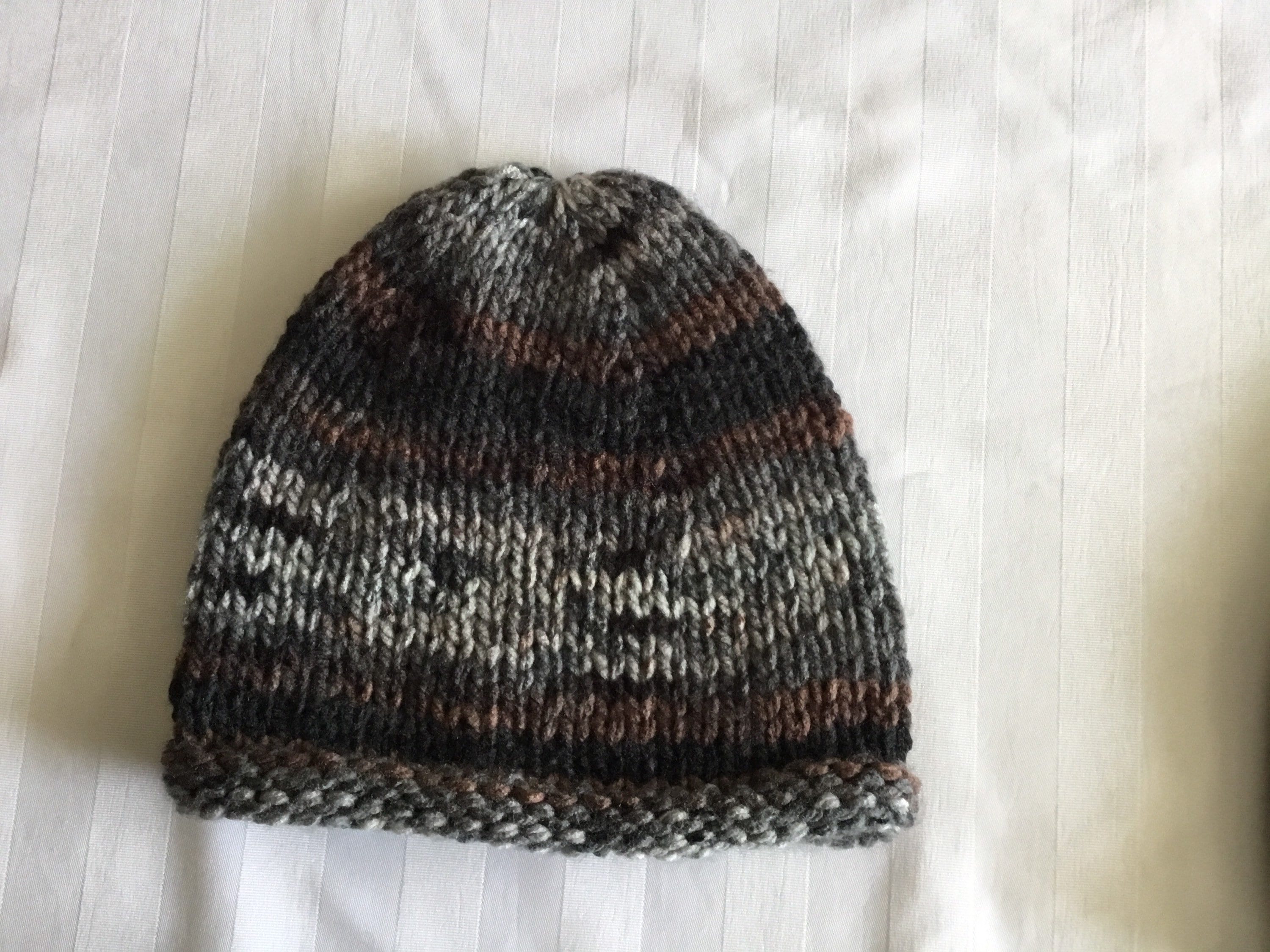 Grey Winter Toque, Grey Winter Hat, Hand Knit Winter Toque - Etsy Canada