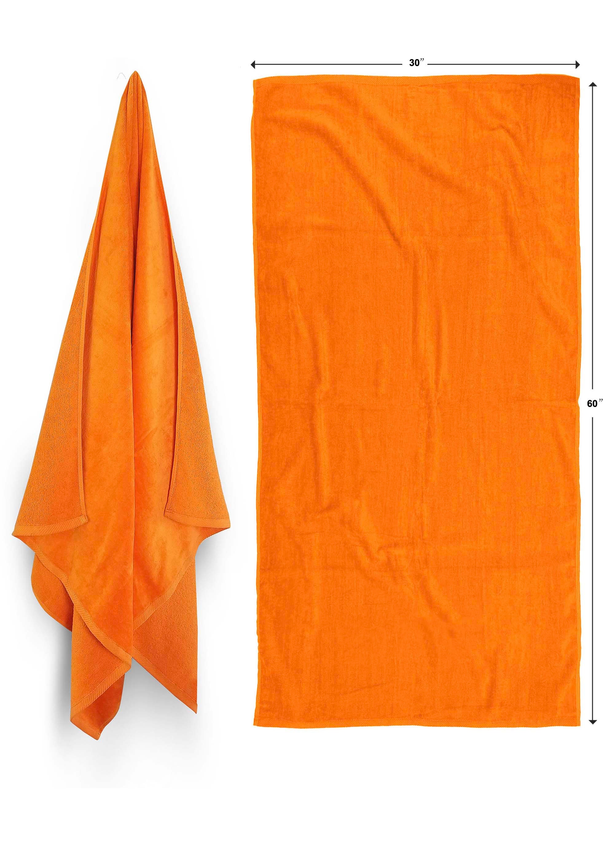 Personalized Beach Towel, Monogrammed Beach Towel, 30x60 Solid Color ...