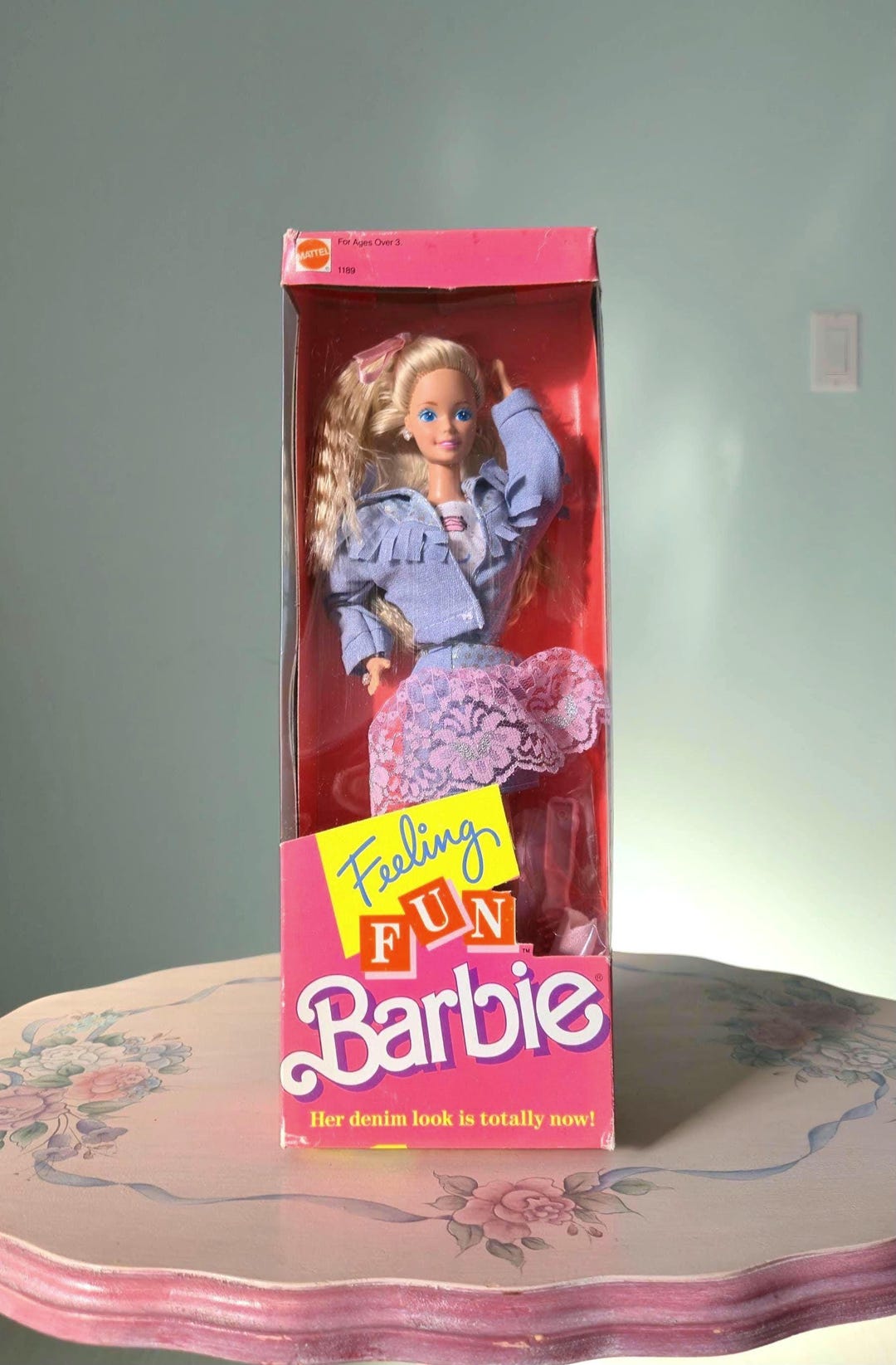 Barbie Feeling Fun, 1988 Y., Barbie Denim, Collectable Barbie, Vintage ...