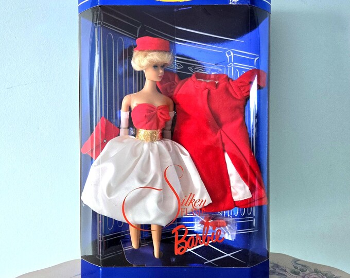 Barbie Silken Flame Re- Issue of Barbie 1962 Y Vintage Barbie Doll ...