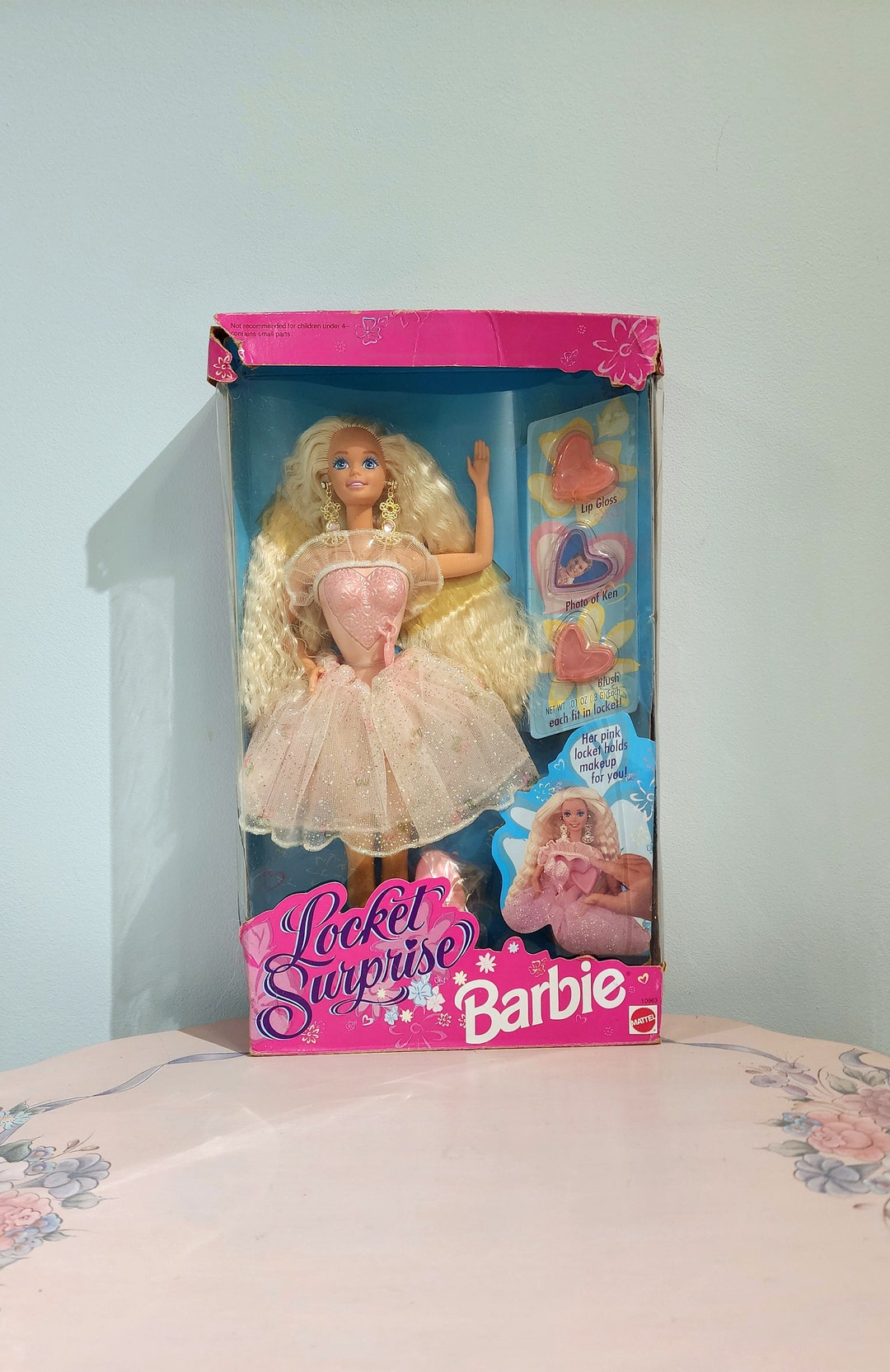 Pls READ, Barbie Locket Surprise, 1993 Y, Vintage Barbie, Barbie Wavy ...