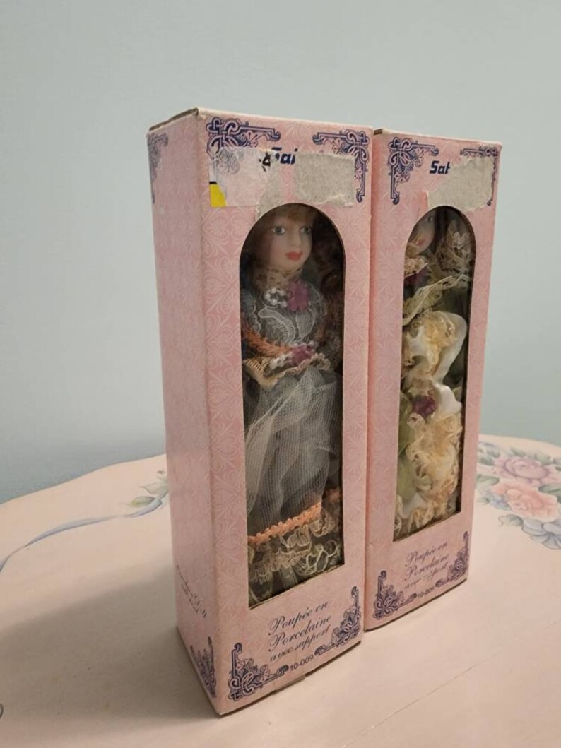 RARE 7.5 Mini Porcelain Dolls Sabre Brand New in Box - Etsy