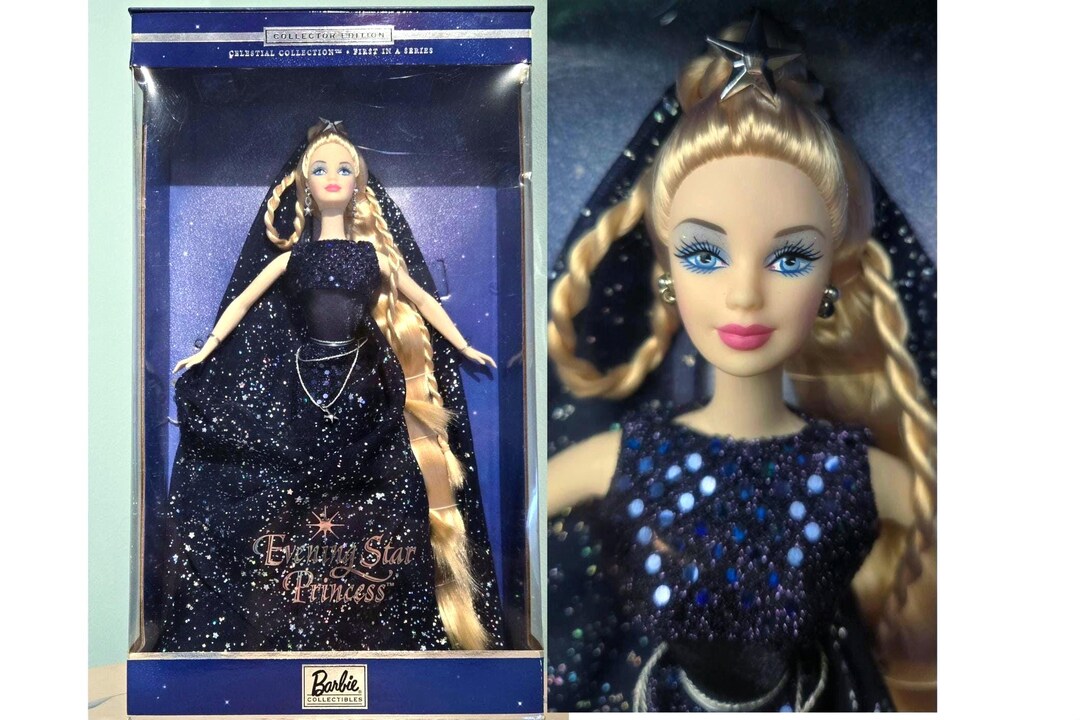 Barbie Evening Star Princess, Celestial Collection, 2000 Y., Barbie ...