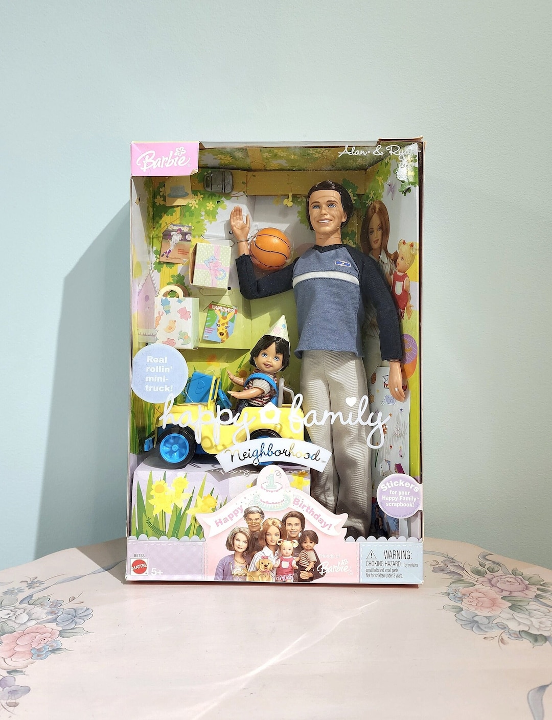 Barbie Happy Family Alan and Ryan, Happy Birthday, Neighborhood, Midge ...