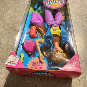 Midge, COLOR CHANGE HAIR Barbie Camp Midge Doll, 1993 Year, Vintage ...