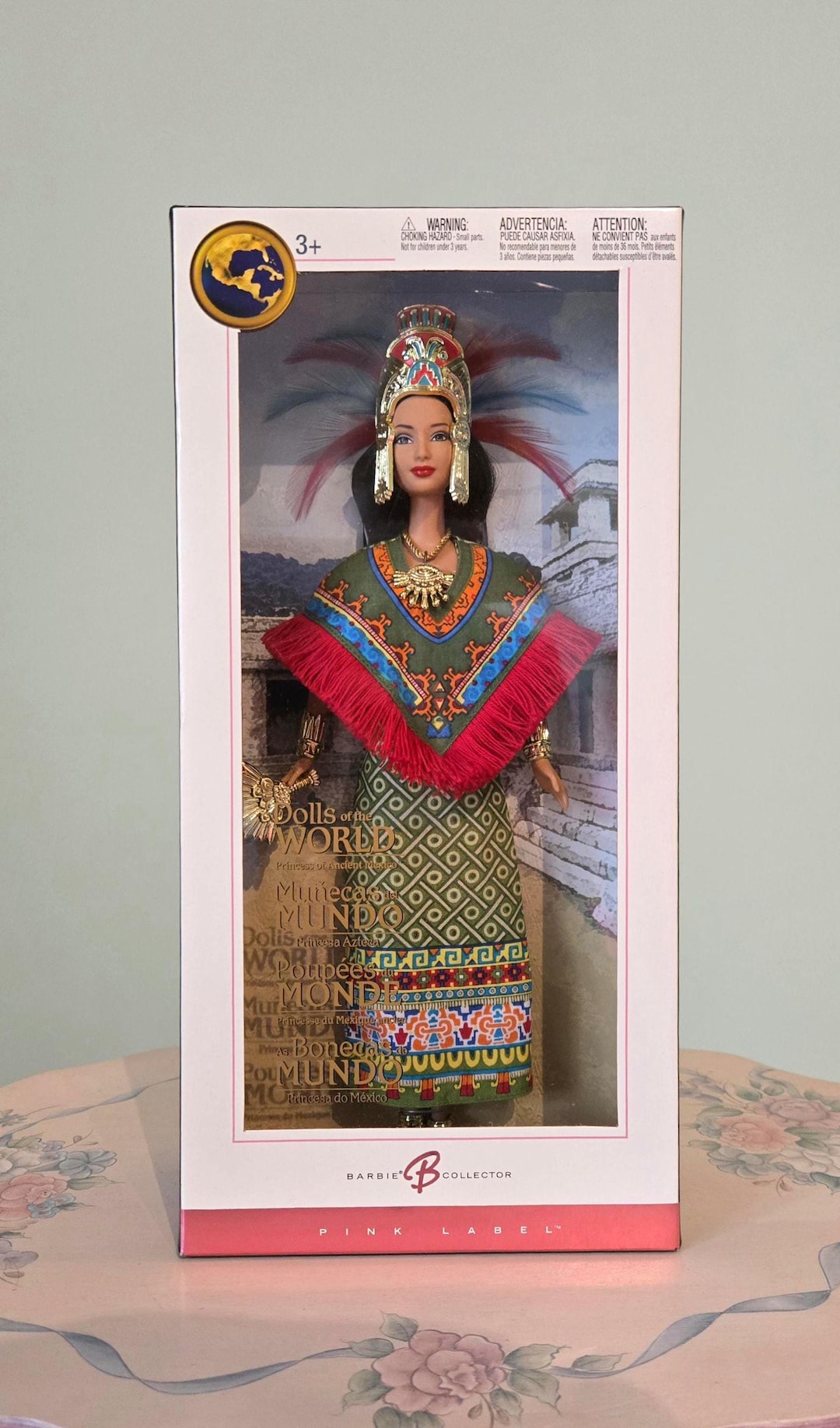 Barbie Princess of Ancient Mexico 2004 Year Dolls of the World Dark ...