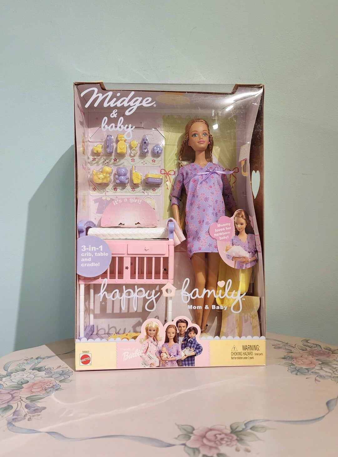 Barbie Happy Family Midge and Baby, 2002 Y., Midge, Baby, Vintage ...