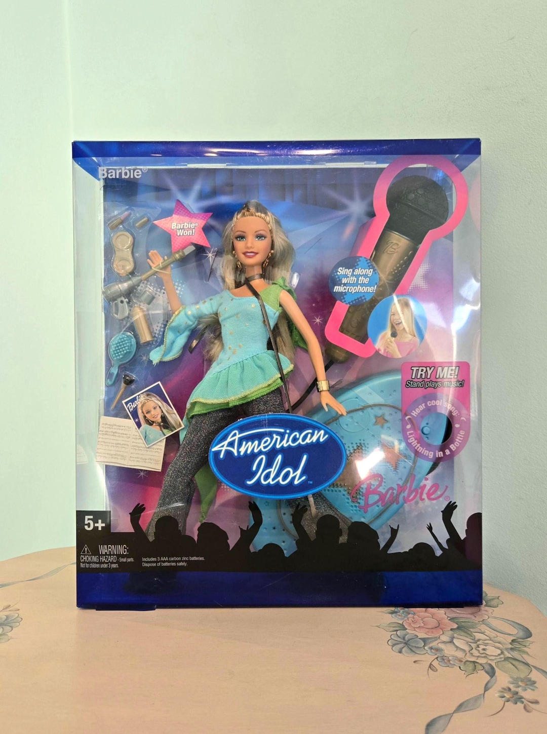 Barbie American Idol Sing Along With Microphone DOES NOT WORK If Press ...