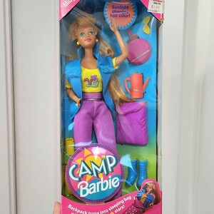 Midge, COLOR CHANGE HAIR Barbie Camp Midge Doll, 1993 Year, Vintage ...