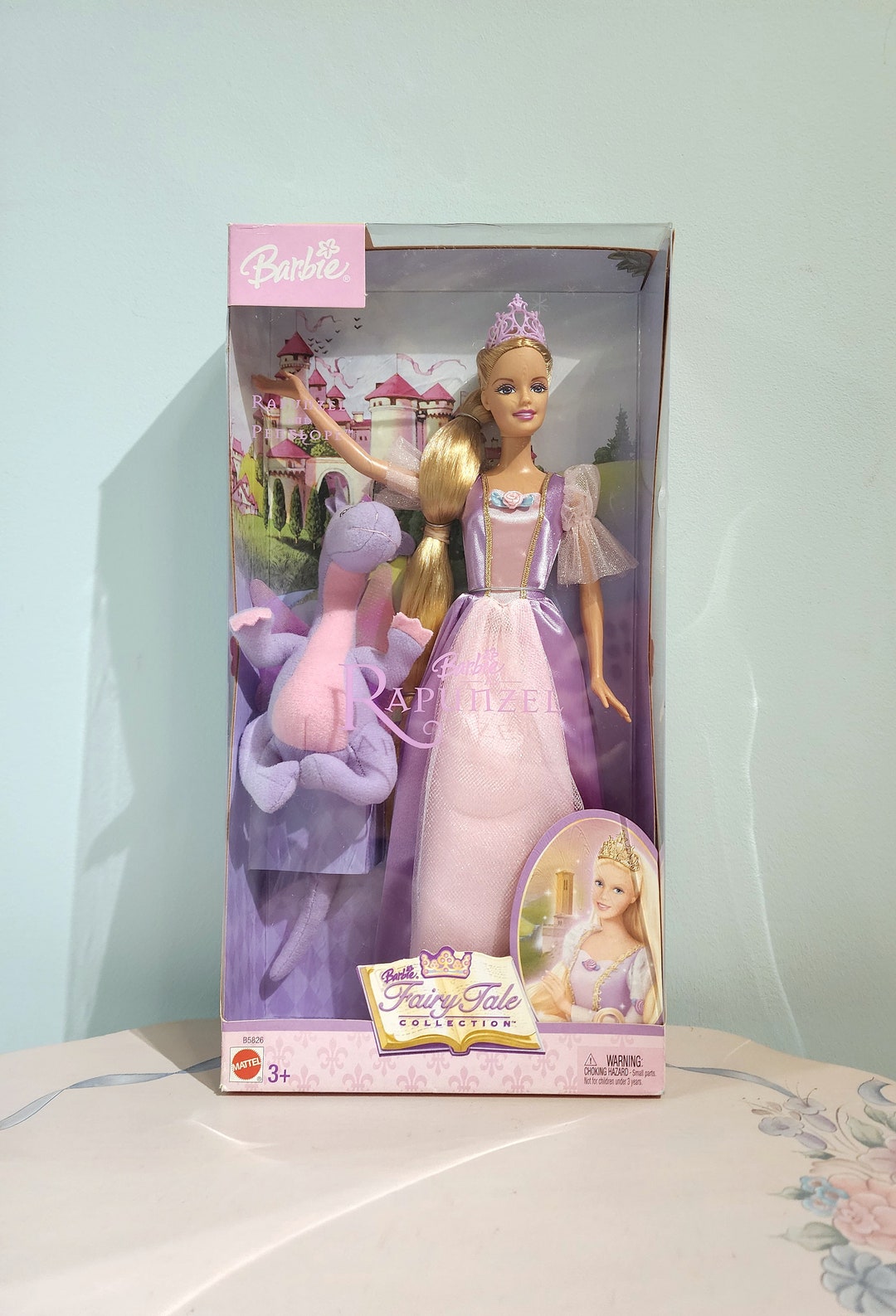 Barbie as Rapunzel, 2003 Y, With Penelope Dragon, Fairy Tale Collection ...