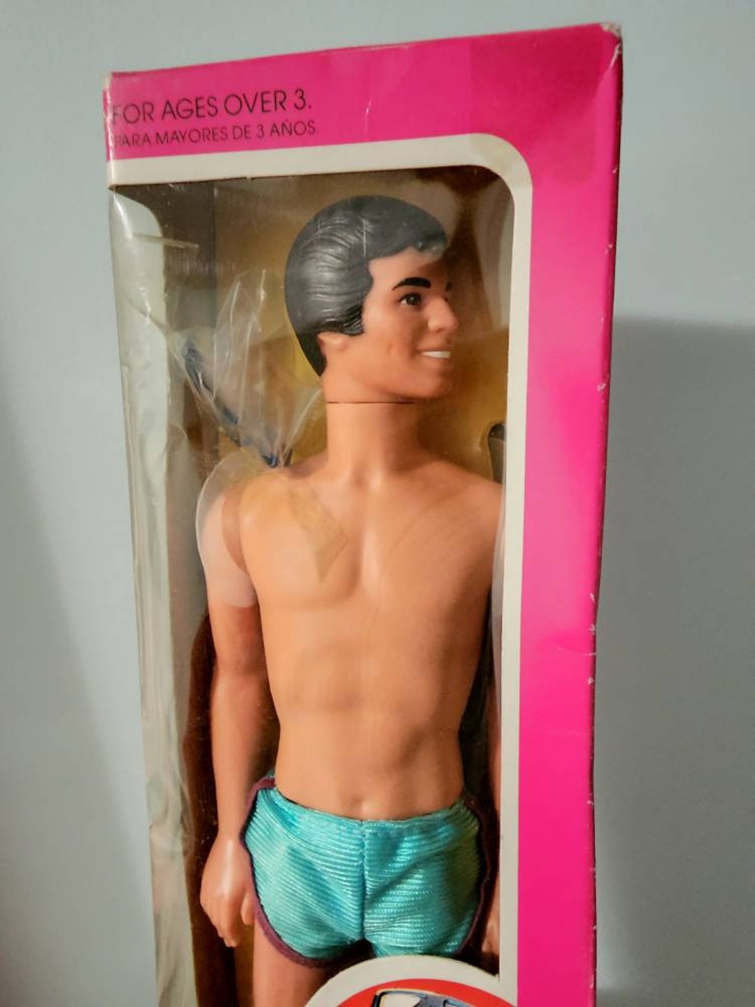 RARE Barbie Ken Sunsational Malibu Hispanic 1983 Year, Ken Dark Hair - Etsy