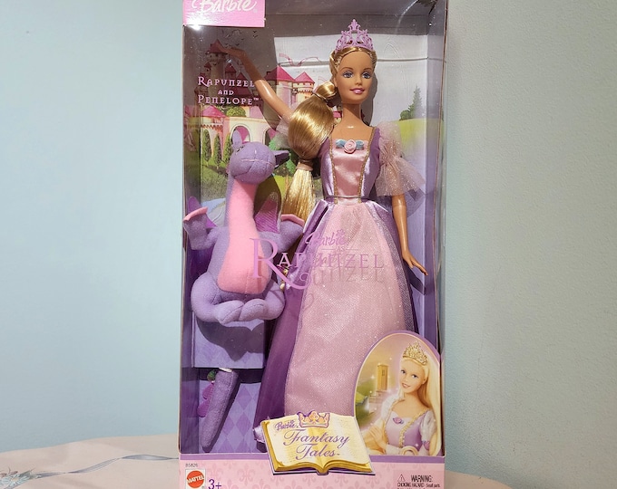 Barbie Rapunzel and Penelope Dragon, Fantasy Tales, 2004y., Barbie ...