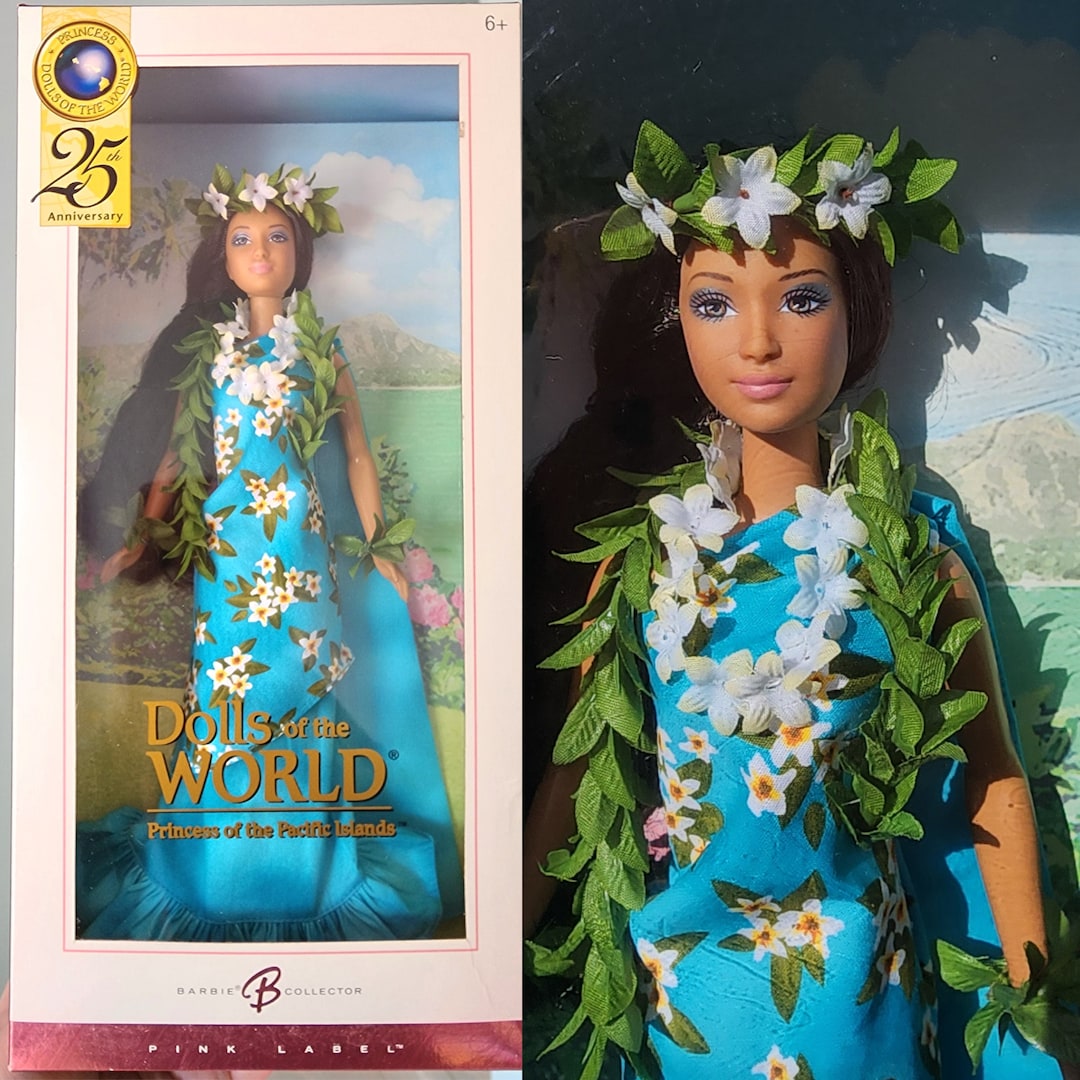 Barbie Princess of the Pacific Islands, PINK LABEL, Barbie Dolls of the ...