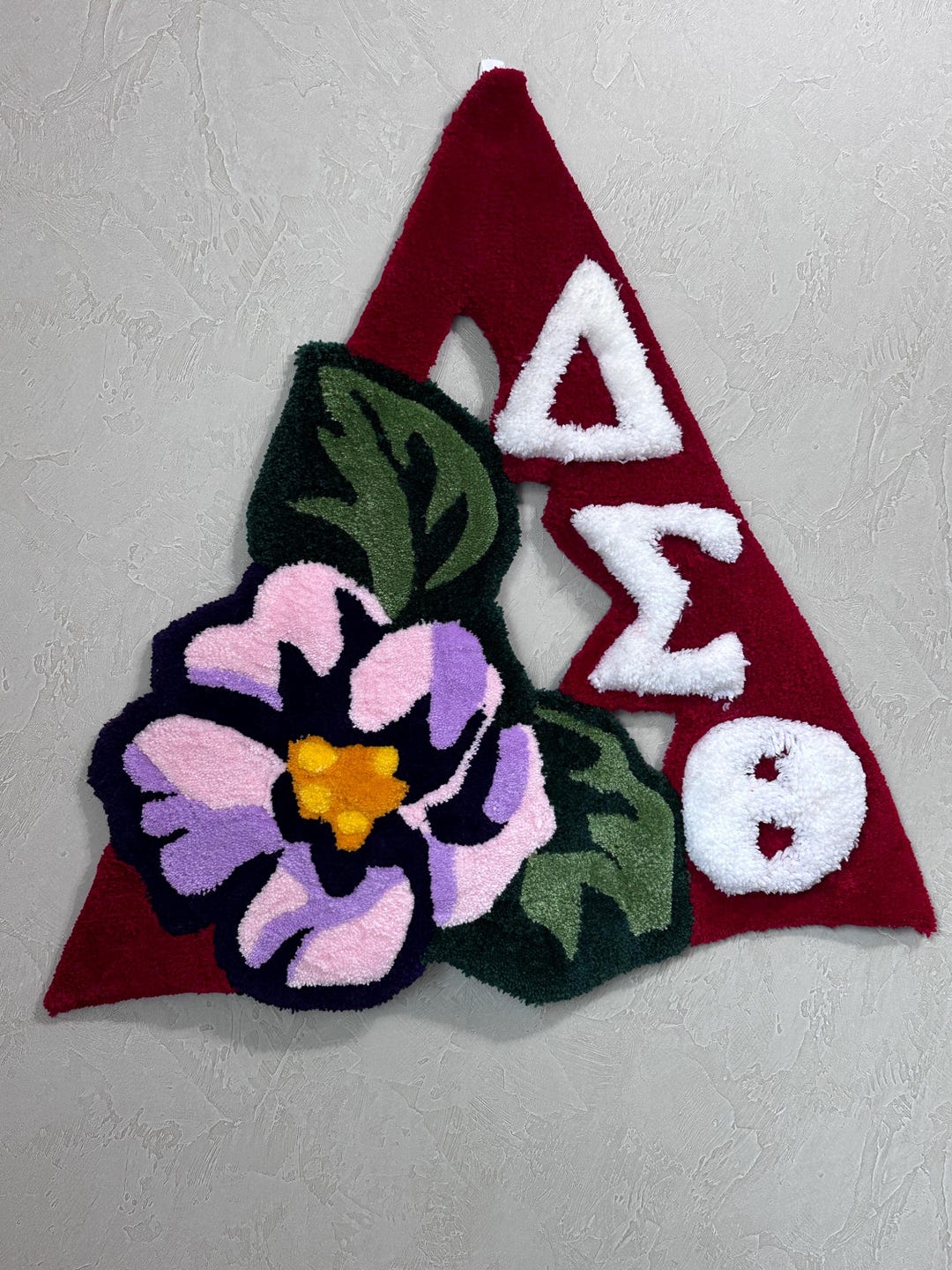 Hangable Delta Sigma Theta Rug - Etsy