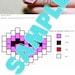 Cute Wild Boar Pumba Lion King Brick Stitch Pattern for Miyuki Delica ...