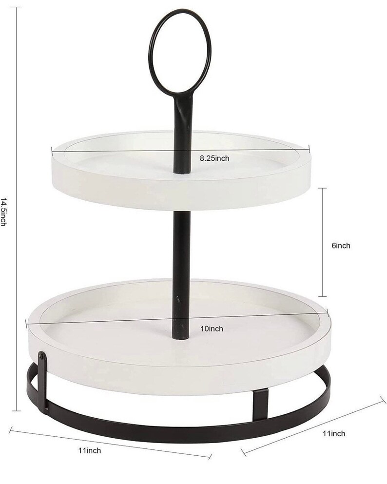 Tiered Tray Tiered Tray Wood Tiered Tray Kitchendecor - Etsy