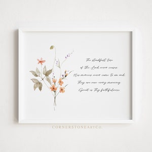 The Steadfast Love of the Lord Never Ceases / Great is Thy Faithfulness ...