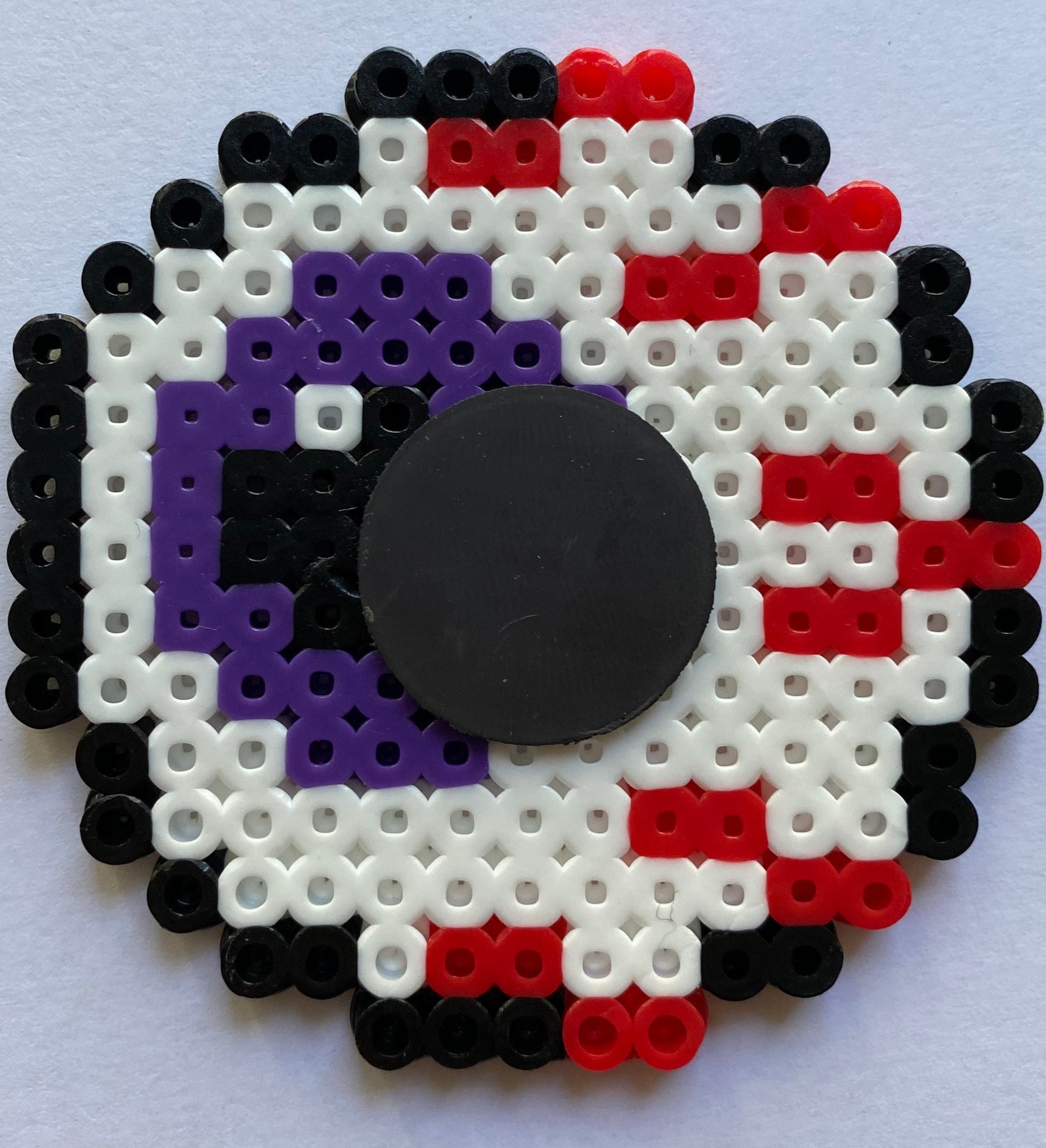 Set of 4 Perler Bead Eyeball Magnets - Etsy
