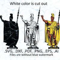 SVG/PNG King Kamehameha I - Etsy