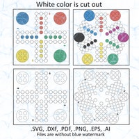 Ludo Printable Svg Pdf Eps Jpg Png Adobe Illustrator Download ...