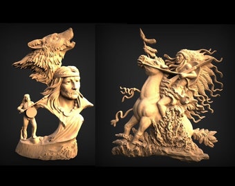 Native American Cnc Stl - Etsy