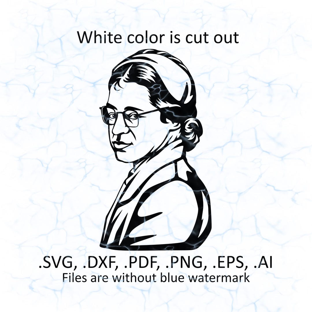 Rosa Parks Svg Vector Files, Dxf, Pdf, Ai, Eps, Png - Etsy