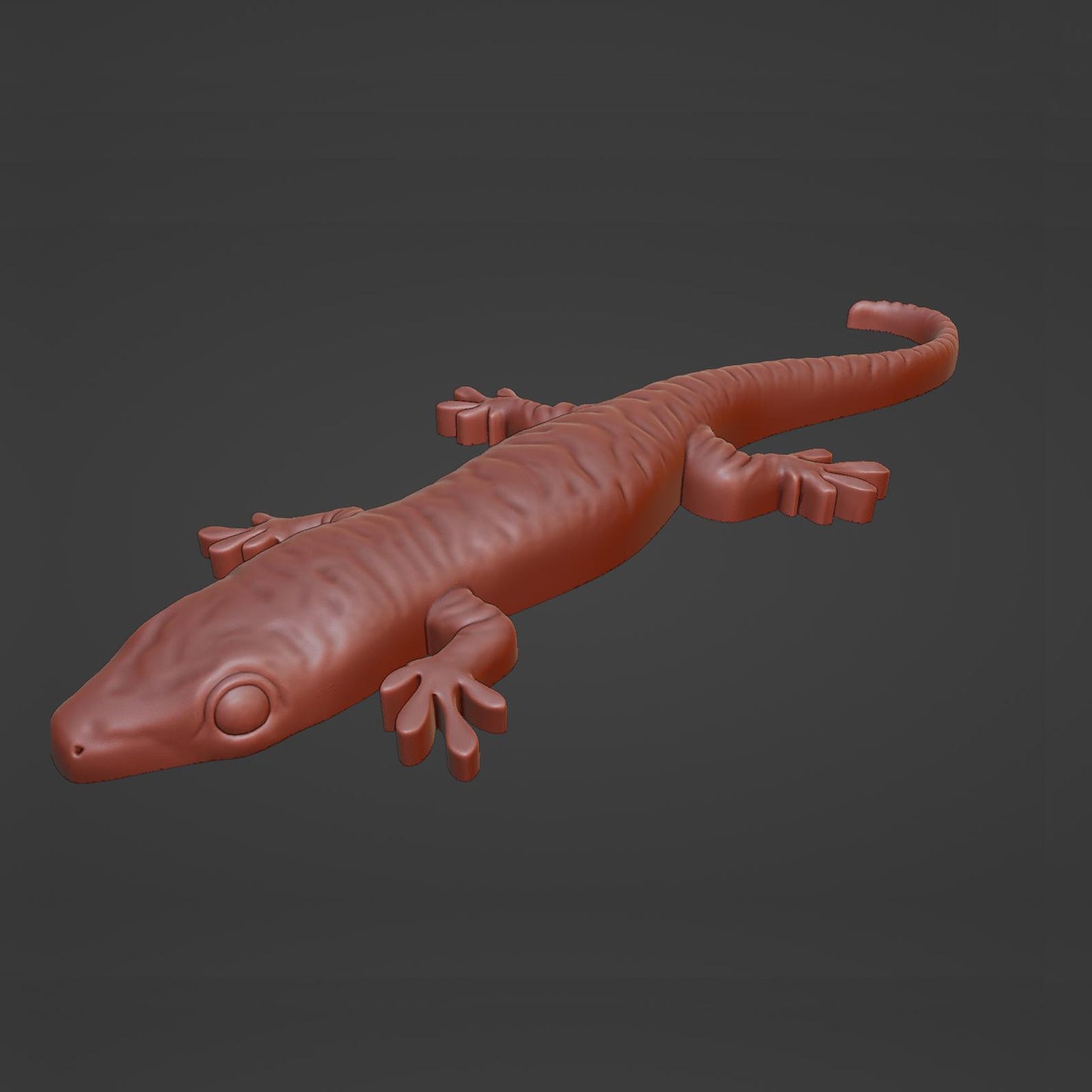 Gecko 3d Stl Model Relief Element, CNC Files - Etsy