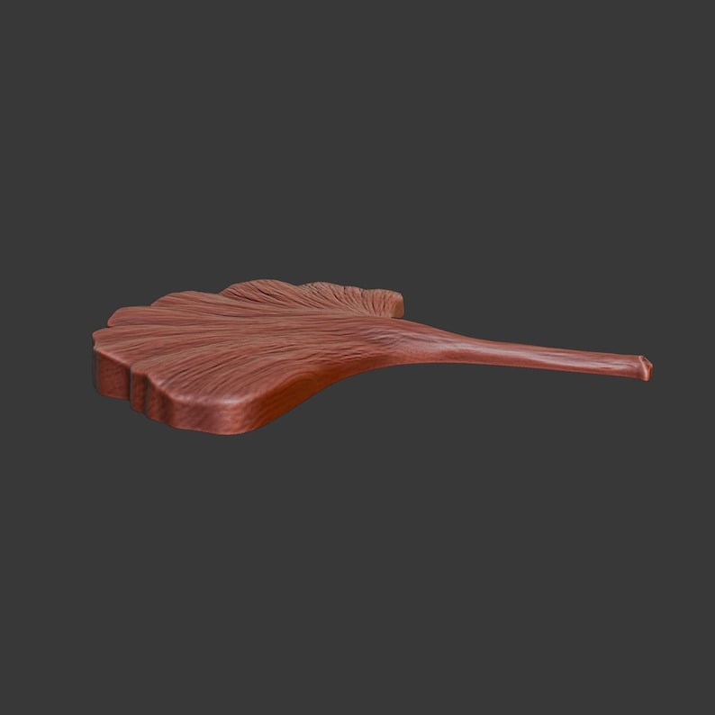 Ginkgo Leaf .stl 3d Models, Relief Elements, CNC Files - Etsy