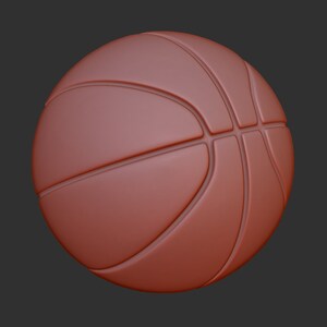 Basketball 3d Stl Model Relief Element, CNC Router Engraver, CNC Files ...