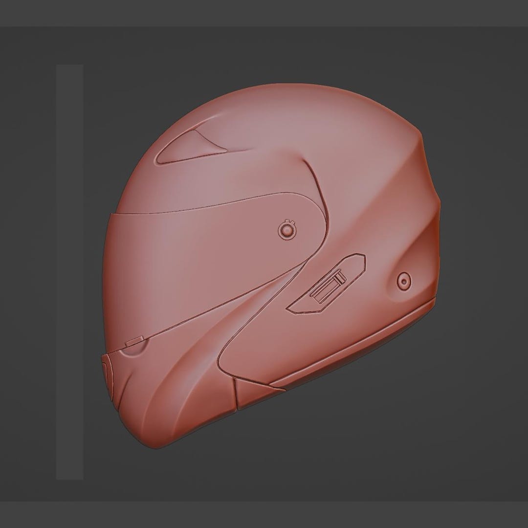 Motorcycle Helmet .stl 3d Model Relief Element, CNC Files - Etsy