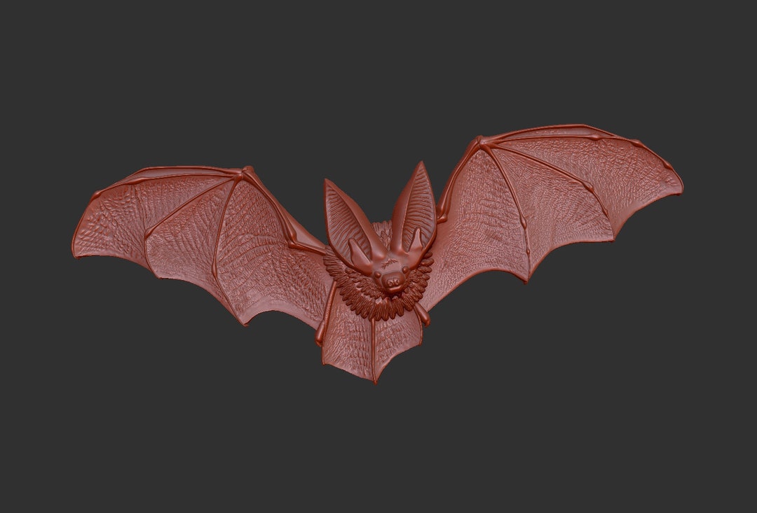 Bat 3d Stl Model Relief, CNC Router Engraver, CNC Files - Etsy